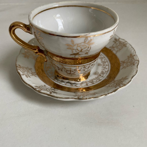 Sterling China | Dining | Sterling China Small Teacup Saucer Set | Poshmark